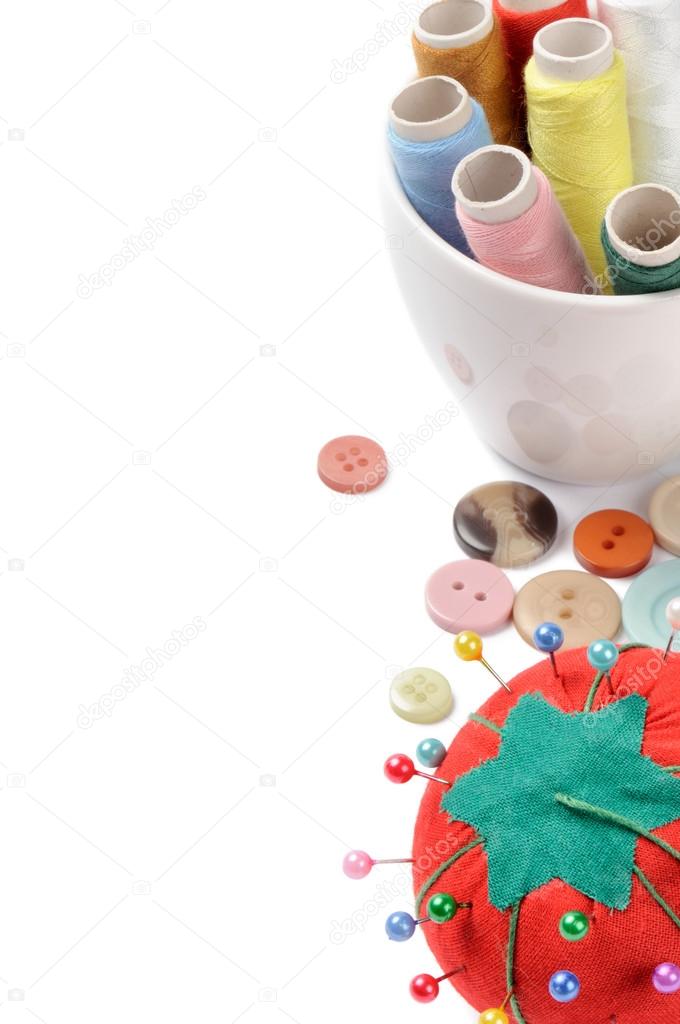 Sewing tools Stock Photo by ©paulgrecaud 12728120