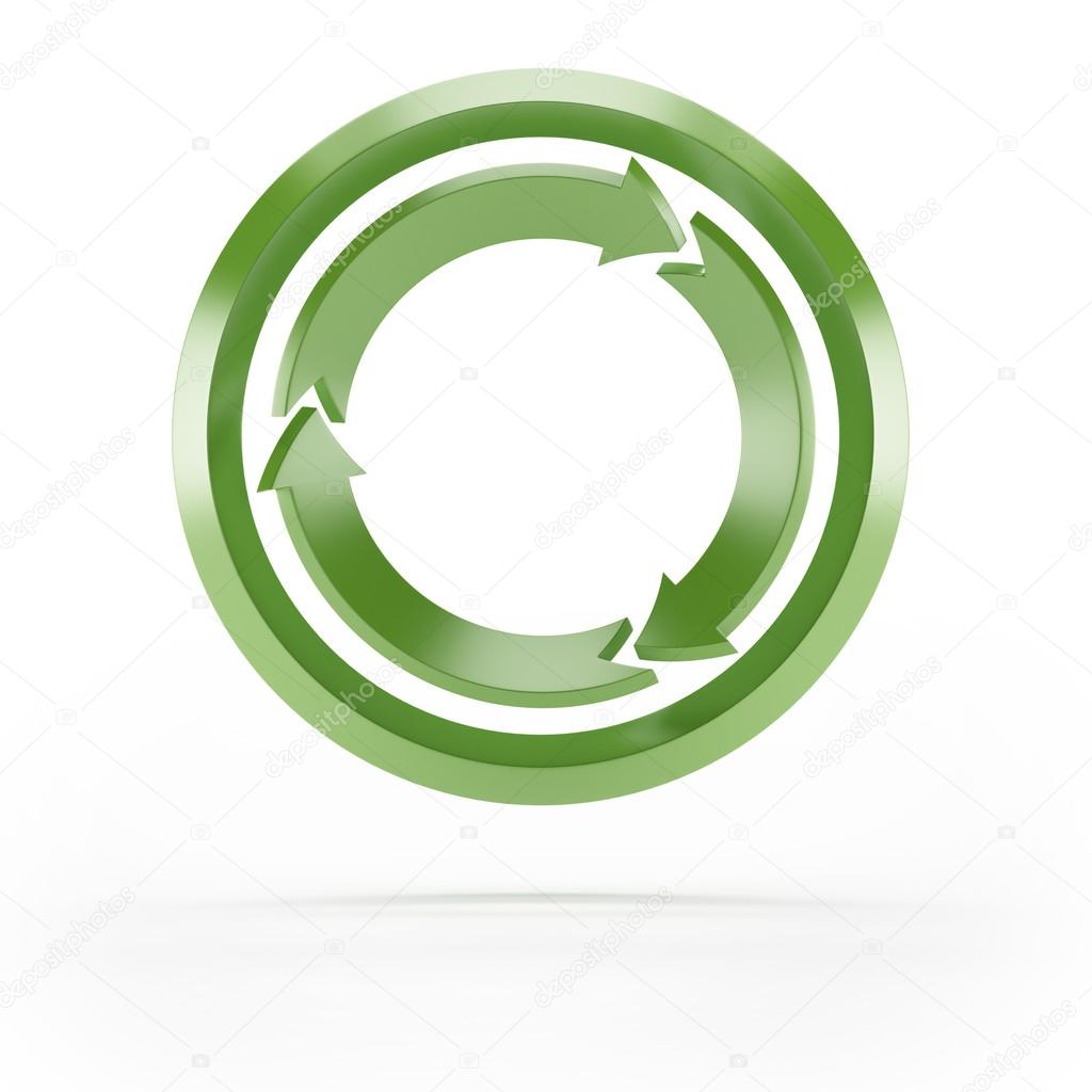 Abstract recycle symbol — Stock Photo © ekostsov #14730741