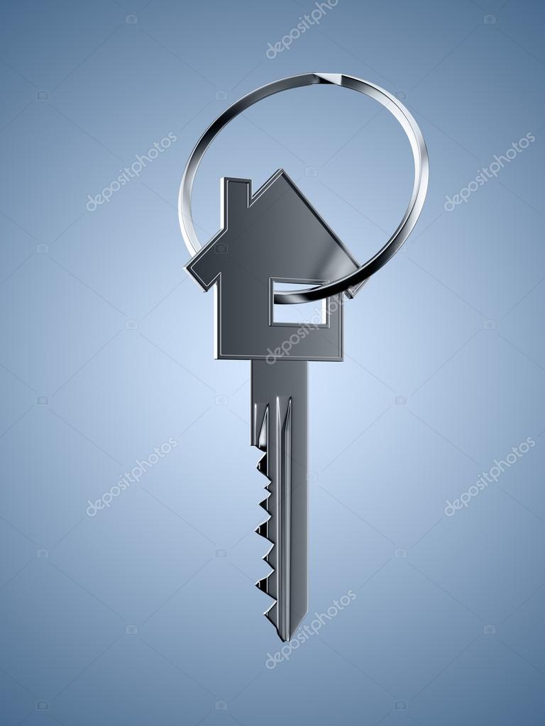 Key shaped as house — Stock Photo © ekostsov #15797547