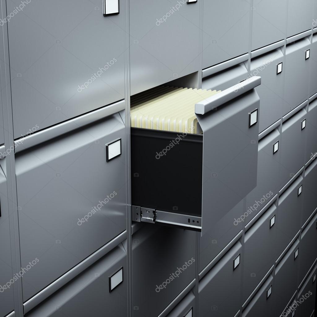 File cabinet with documents Stock Photo by ©ekostsov 15797583