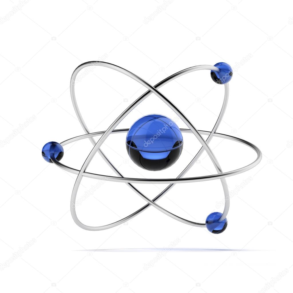 Orbital model of atom Stock Photo by ©ekostsov 19669555
