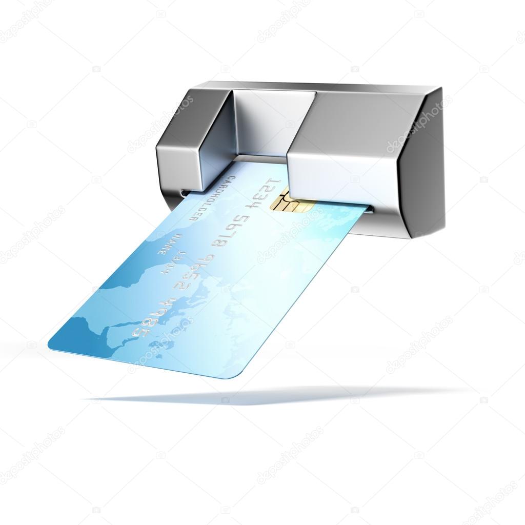 Credit card in atm Stock Photo by ©ekostsov 19669705