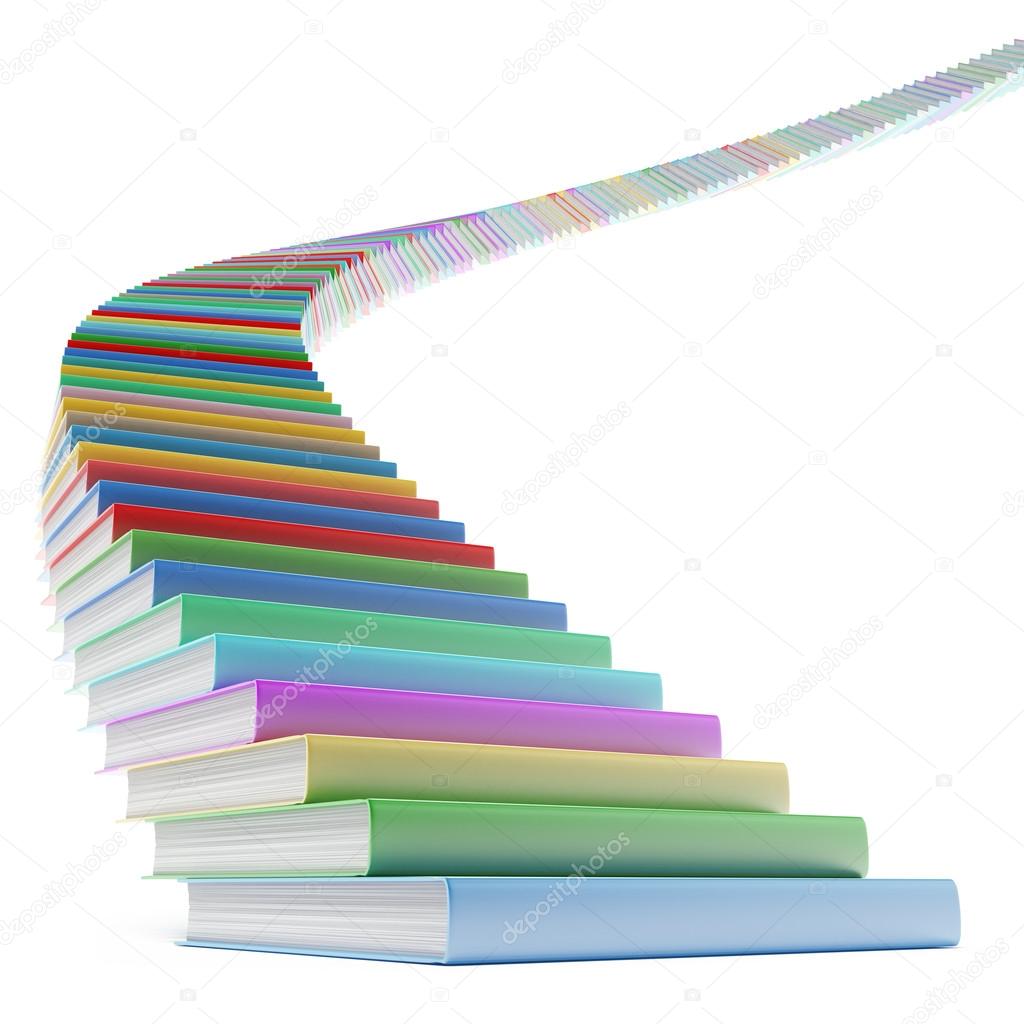 Book stair — Stock Photo © ekostsov #20564027