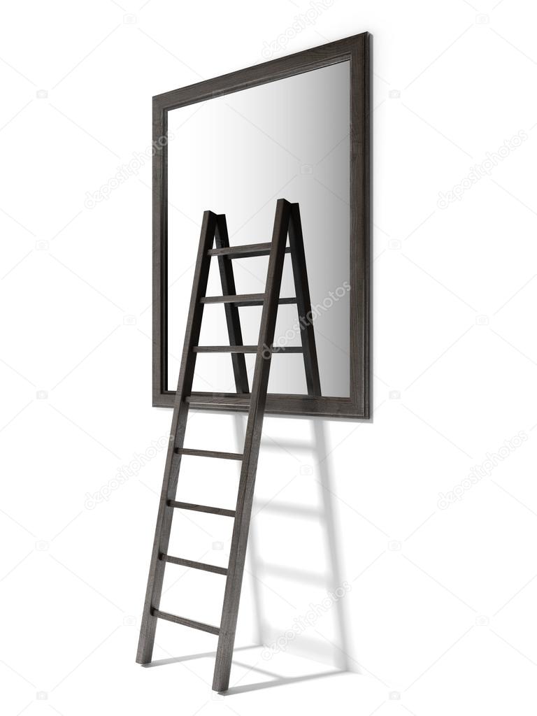 Mirror And Ladder Stock Photo by ©ekostsov 20564317