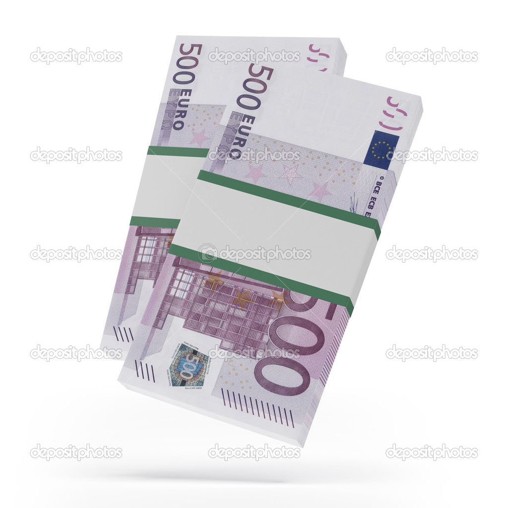 Packets of 500 Euro notes Stock Photo by ©ekostsov 20564739