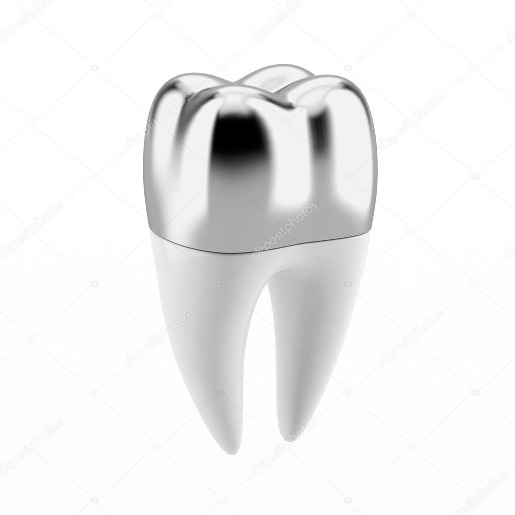 Silver Tooth Crown
