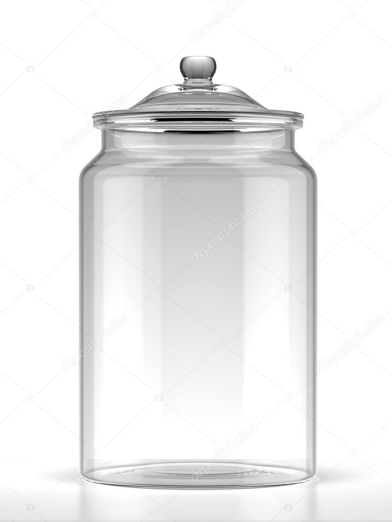 Glass jar Stock Photo by ©ekostsov 30967369