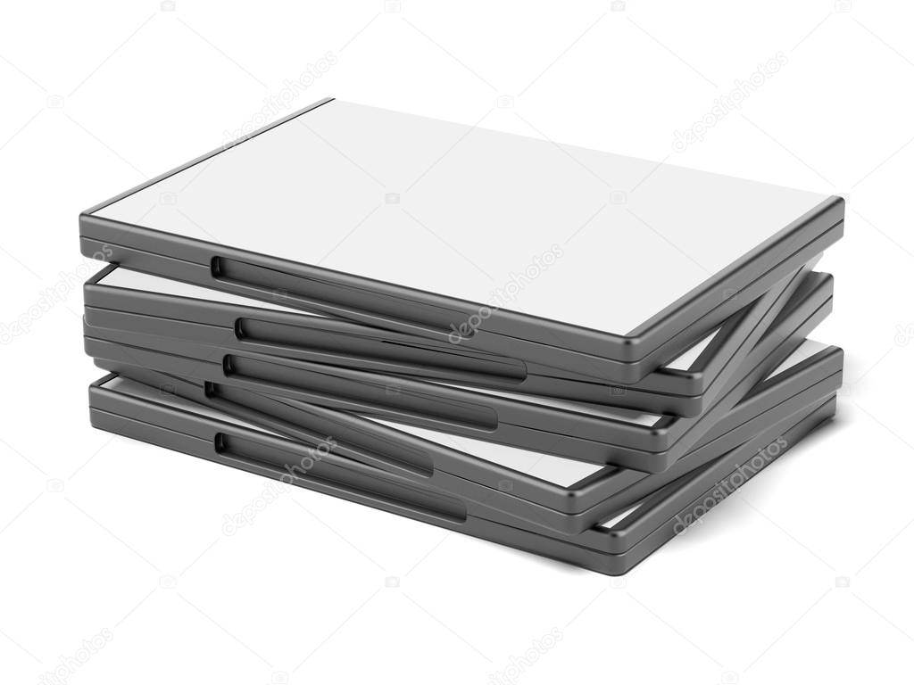 Stack of DVD boxes Stock Photo by ©ekostsov 34163853