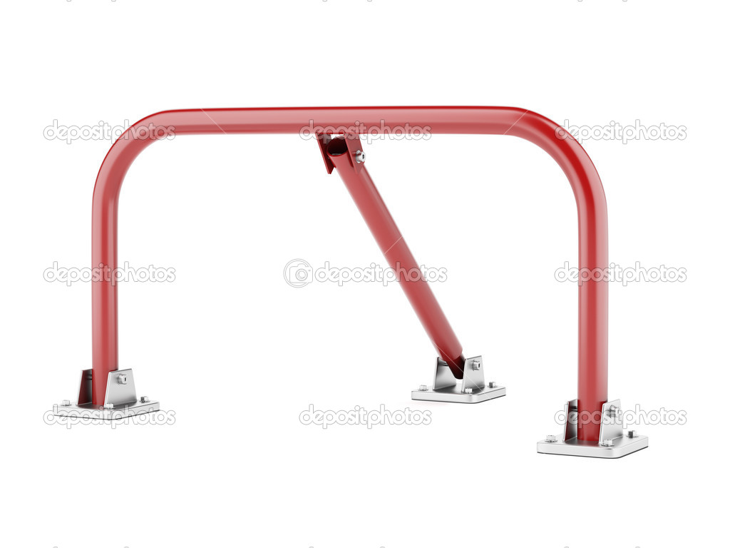 Parking barrier — Stock Photo © ekostsov #34922479