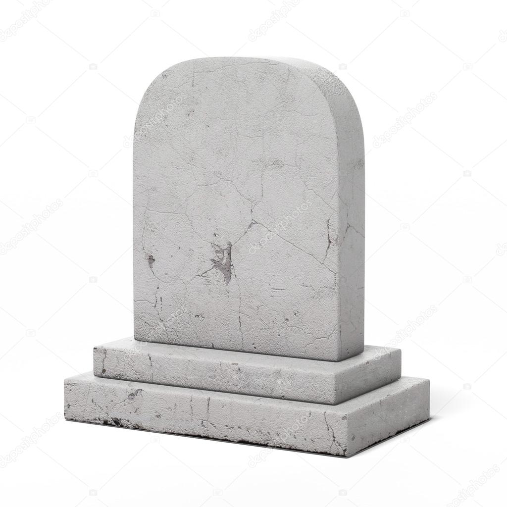 Lápide em branco — Fotografias de Stock © ekostsov #35618723