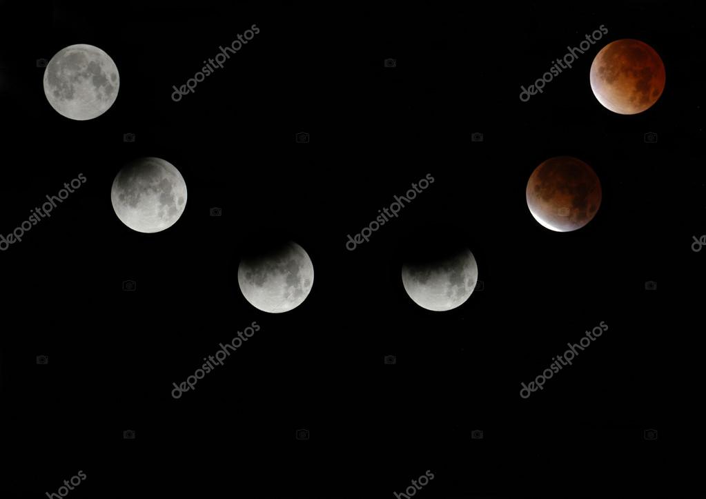 Total Lunar Eclipse Stock Photo by ©wrangel 13494357