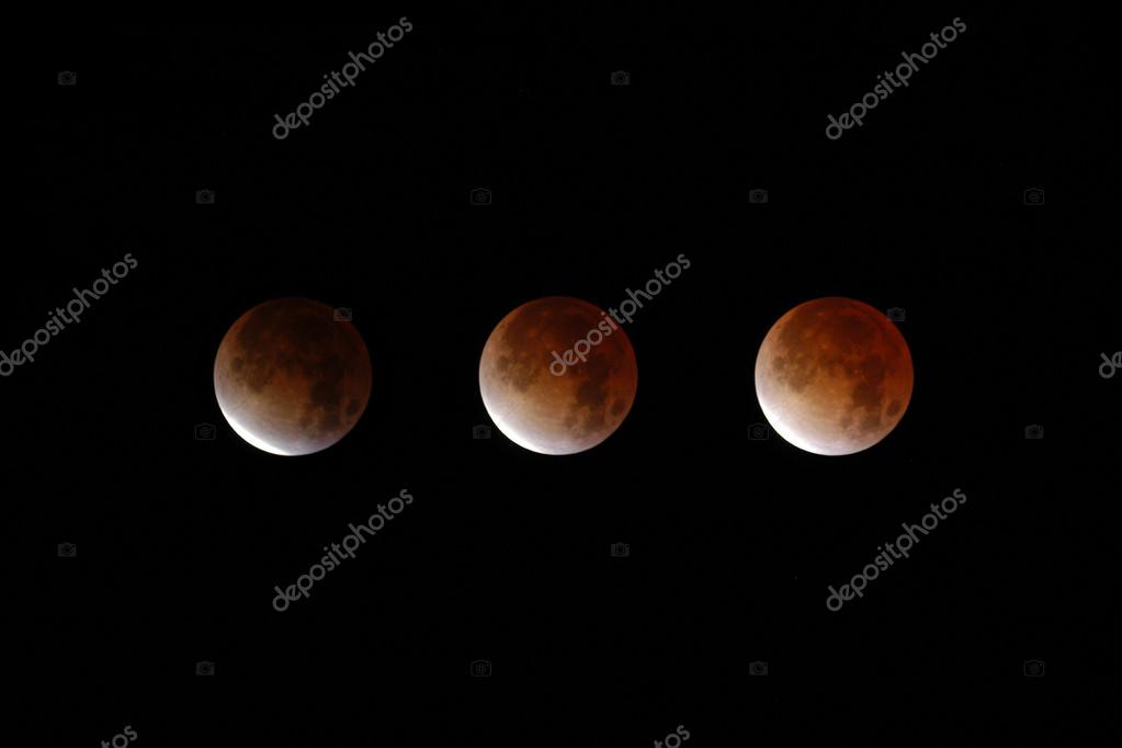 Total Lunar Eclipse — Stock Photo © wrangel #13568103