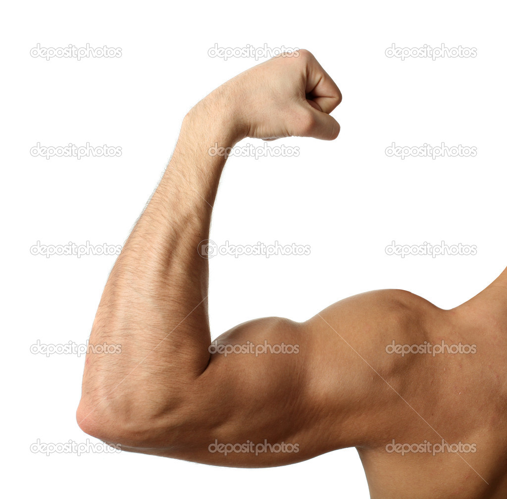 Flexing Biceps Stock Photo by ©wrangel 13629690
