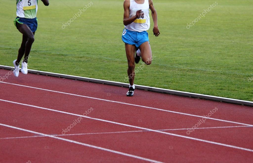 Running Athletes — Stock Photo © wrangel #13861622