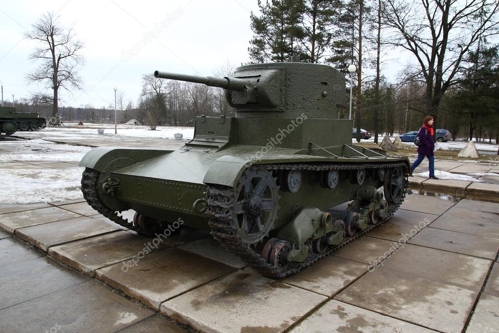 T-26, Russian light tank, WW2 — Stock Photo © eisblumen #13215817