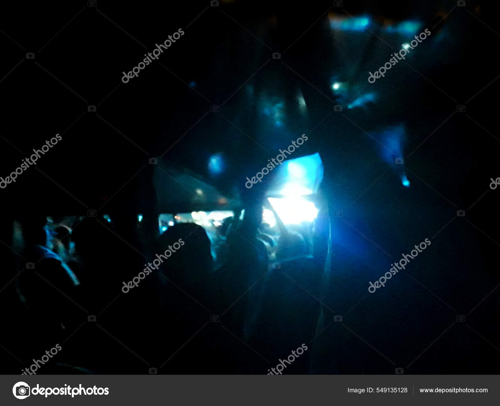Punk Rock Band Playing Crowded Happy Audience — Stock Photo ...