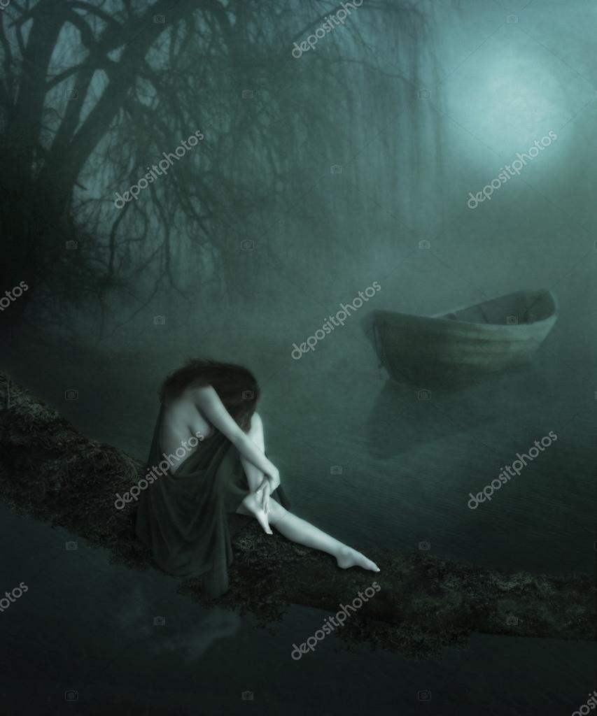 Lonely in the night — Stock Photo © Margo1956 #14438207