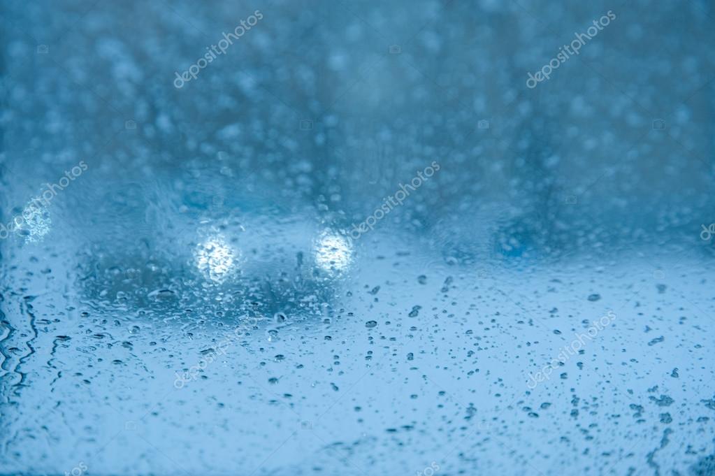 Driving in rain — Stock Photo © Bork #13253509