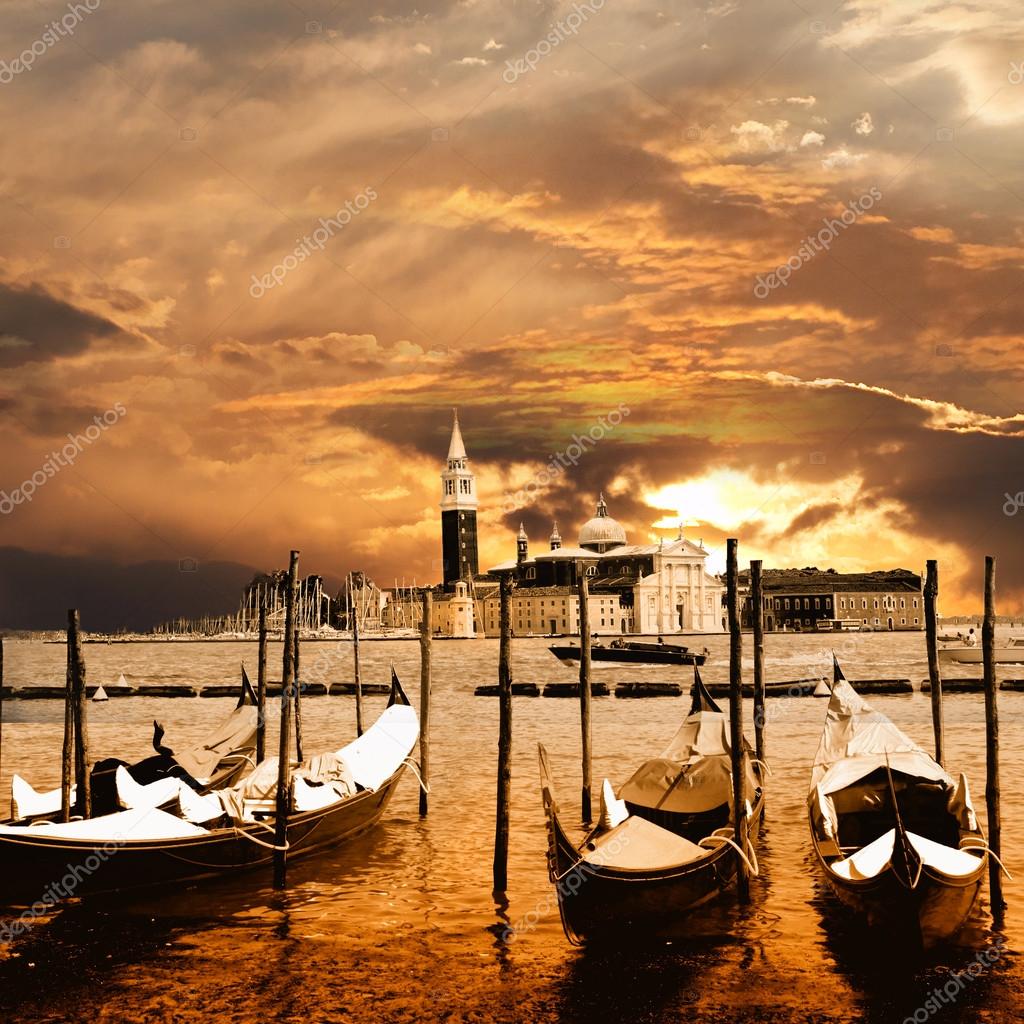 Sunset in Venice — Stock Photo © Maugli #12745462