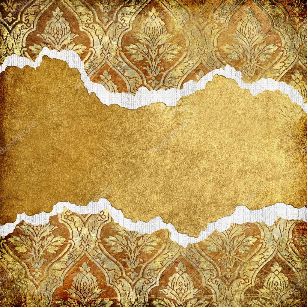 Vintage background with tattered borders — Stock Photo © Maugli #12796734