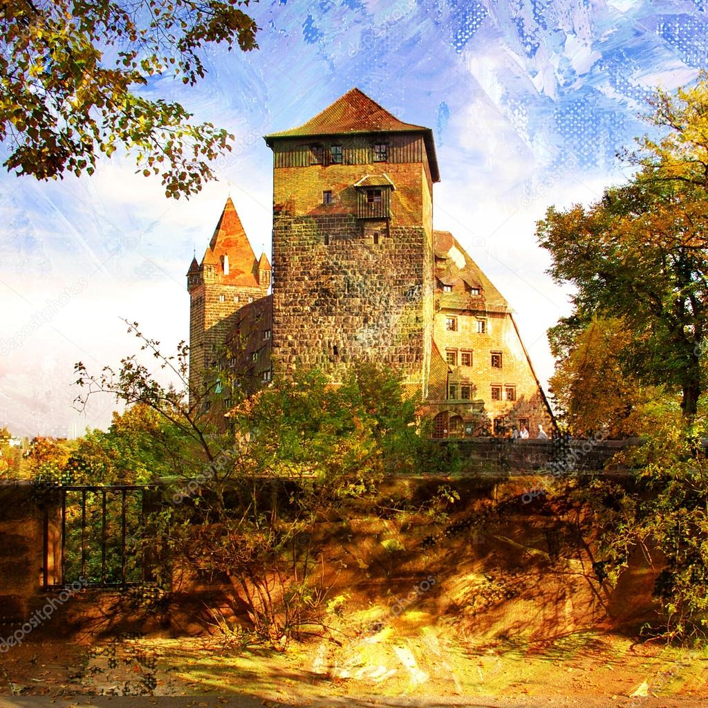 Medieval Castles Paintings