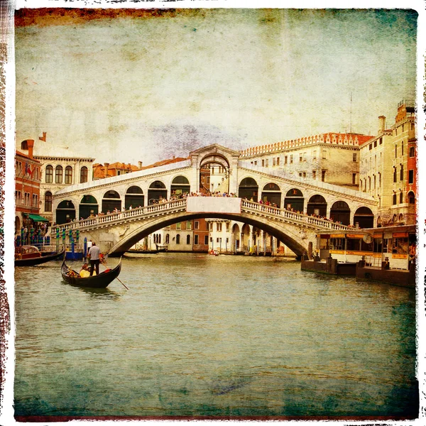 Amazing Venice - Artwork in retro style Stock Photo by ©Maugli 12820996
