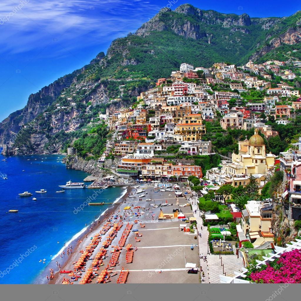 Natursköna Italien - positano — Stockfotografi © Maugli #32084327