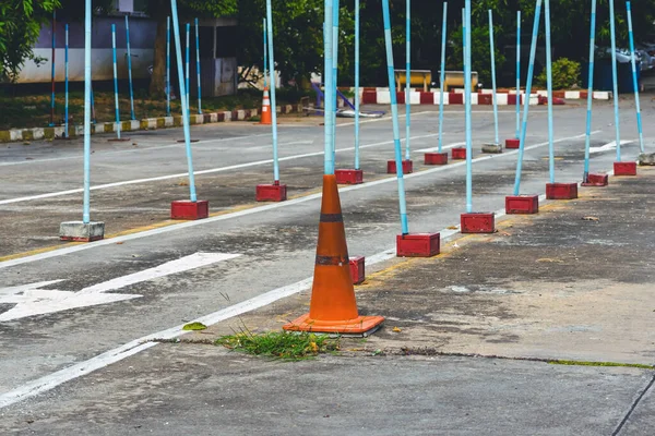 Driving test and training area with simulate test for driving license ...