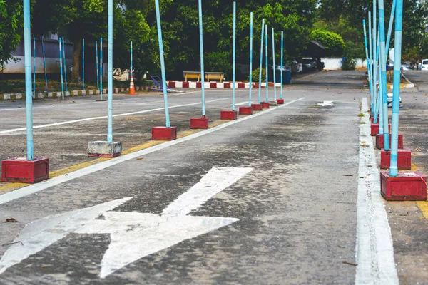 Driving test and training area with simulate test for driving license ...