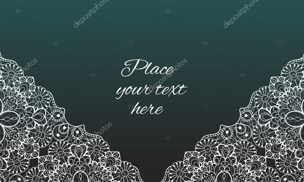 Lace background Stock Vector by ©Olga_Lebedeva 42501607