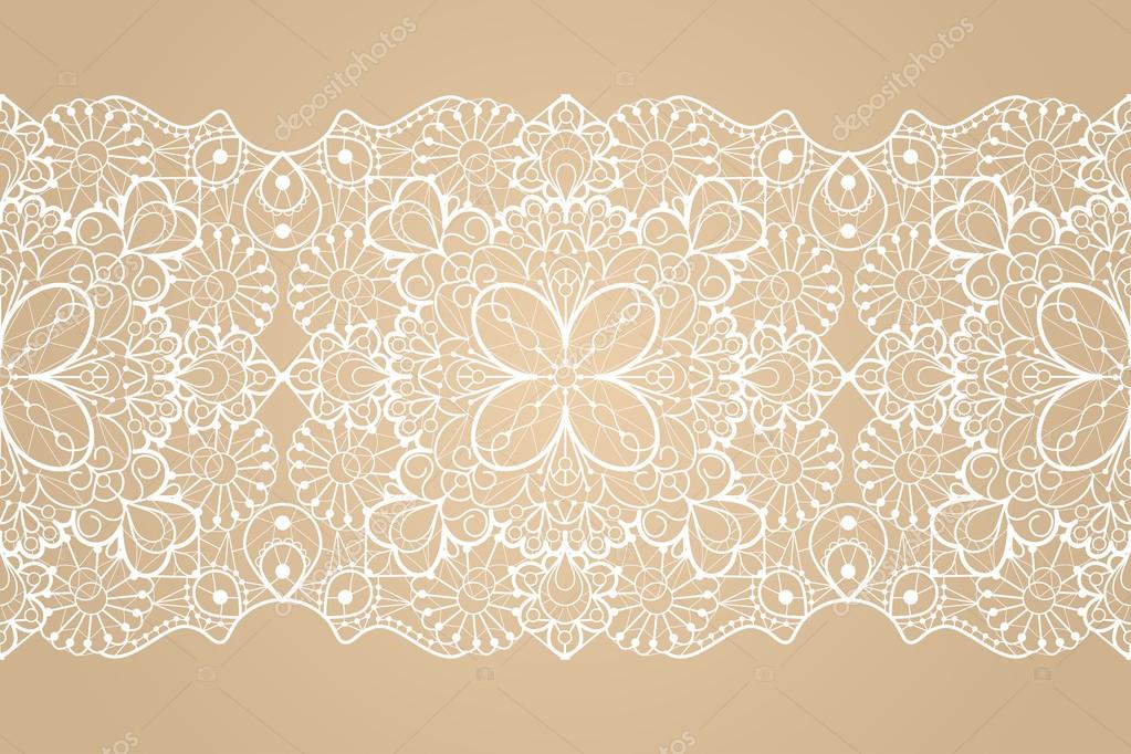 Seamless lace ribbon Stock Vector Image by ©Olga_Lebedeva #43473203