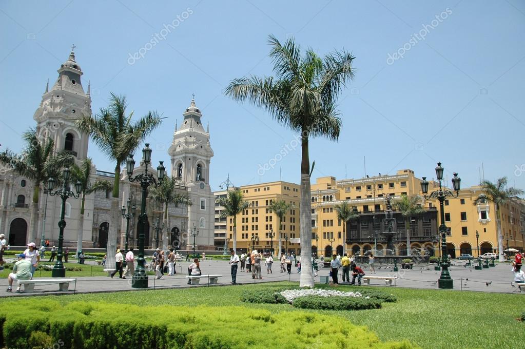 Centro de Lima Perú — Foto de stock © carlosphotos #12843363