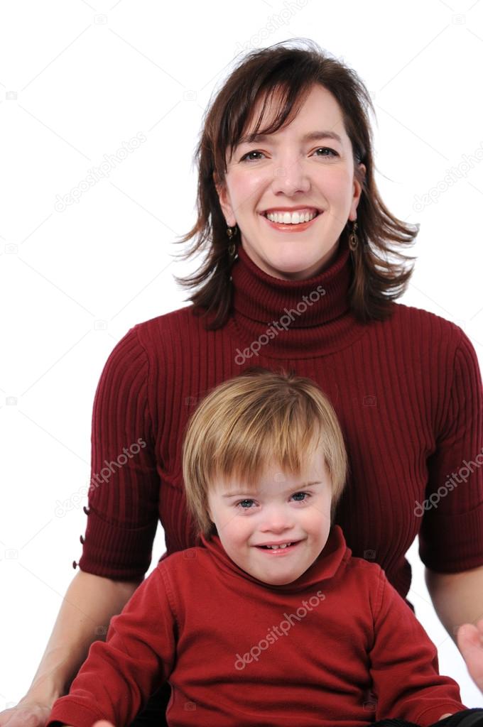 Mother and son smiling — Stock Photo © carlosphotos #12884146