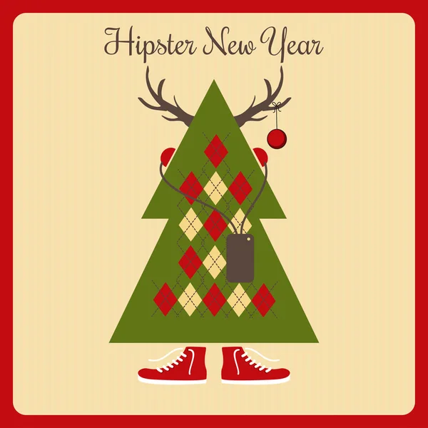 Hipster christmas Vector Art Stock Images | Depositphotos
