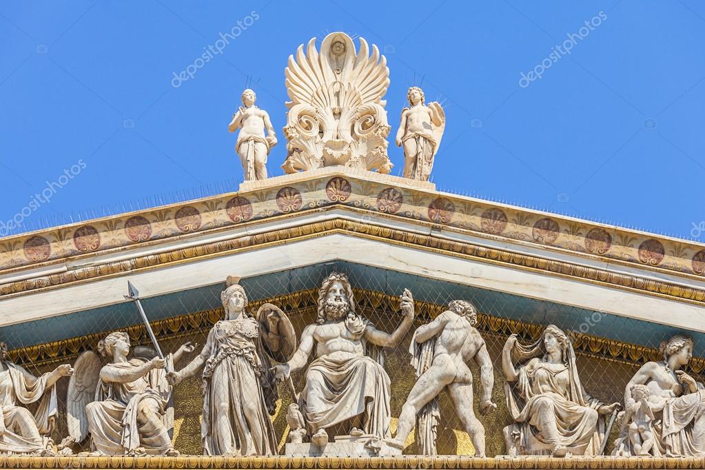 Olympian Gods from the Academy of AThens Stock Photo by ©Anastasios71 ...