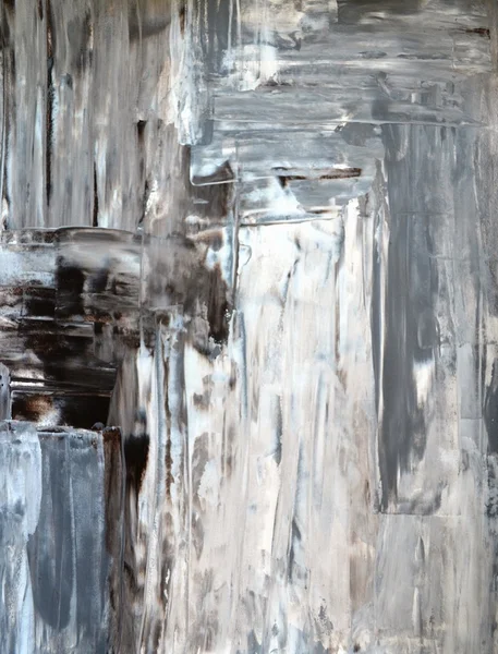 Grey and Brown Abstract Art Painting — Stock Photo © t30gallery #28698391