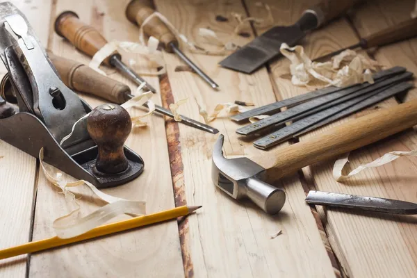 Carpenter tools Stock Photo by ©kartos 19370957