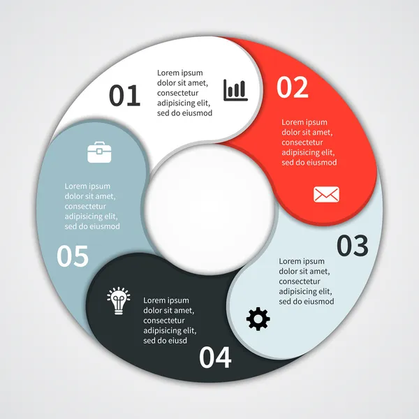 100,000 5 step cycle Vector Images | Depositphotos