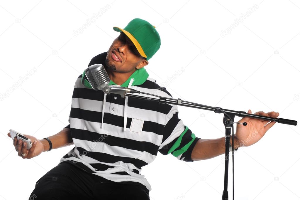 Man Singing Into Microphone Stock Photo by ©ginosphotos1 13576489