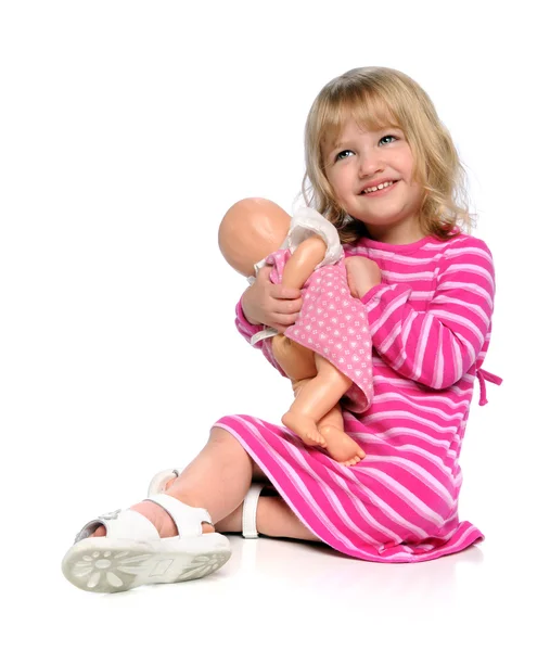 Child with a doll Stock Photos, Royalty Free Child with a doll Images ...