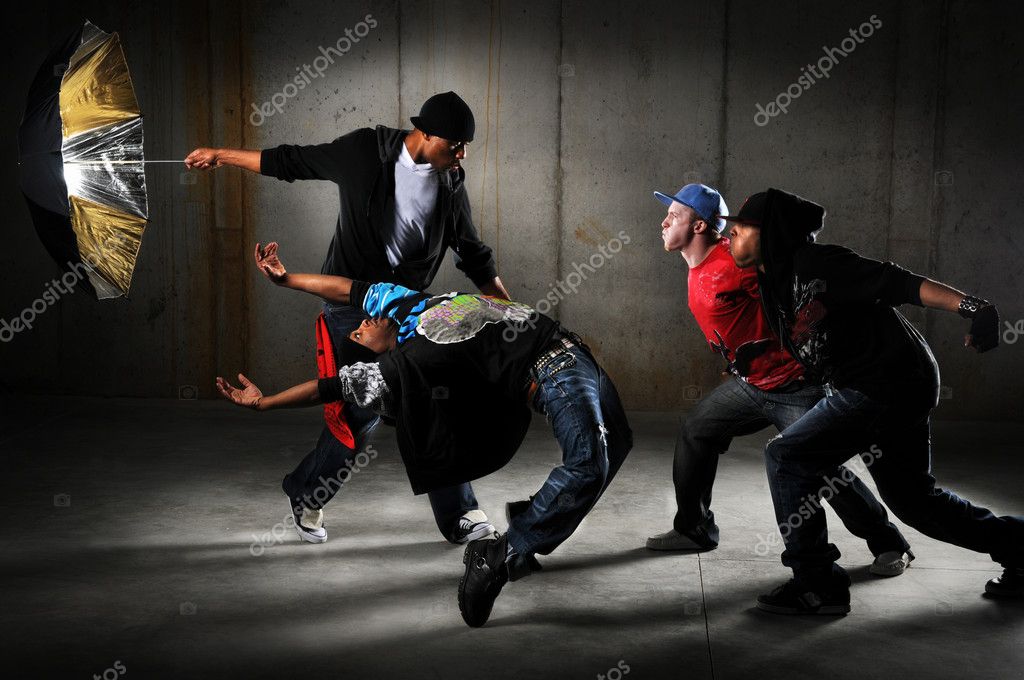 Hip Hop Men Performing — Stock Photo © ginosphotos1 #14761069