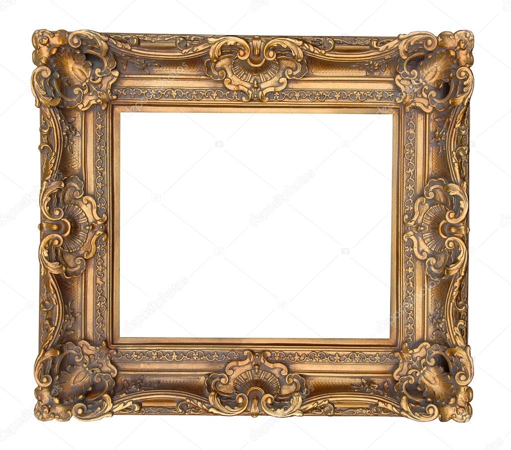 Antique Gold Frame — Stock Photo © ginosphotos1 #16631261