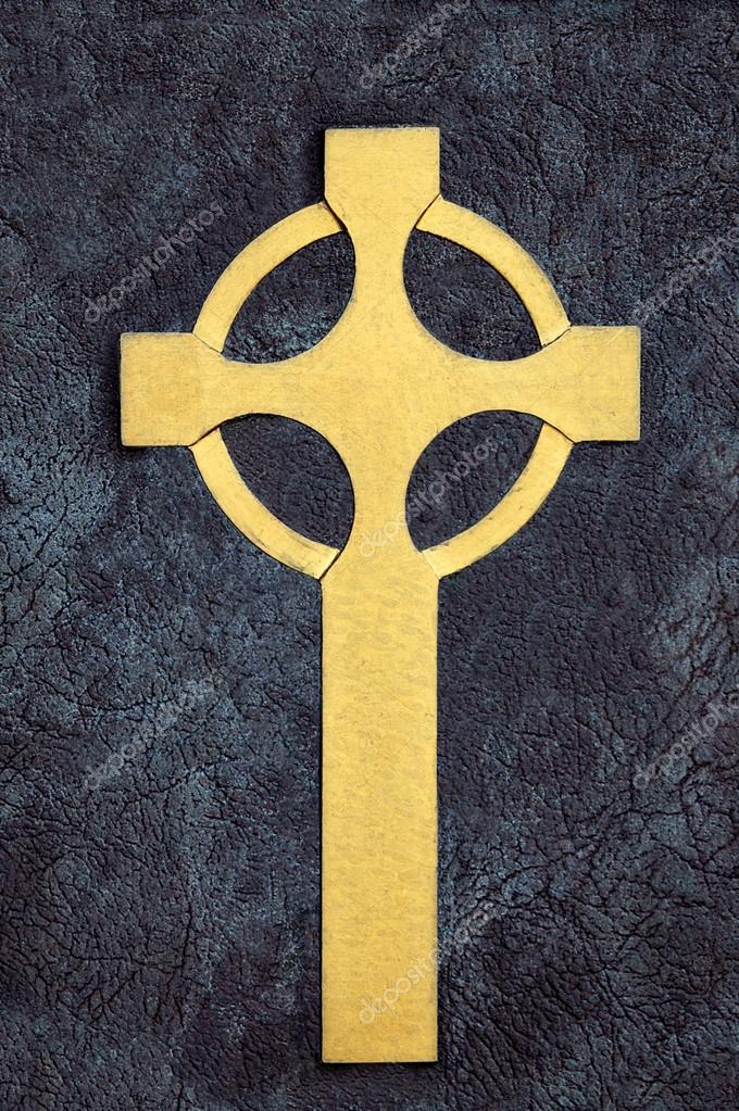 Golden Celtic Cross — Stock Photo © ginosphotos1 #16856475