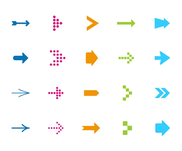 Dot arrow sign Vector Art Stock Images | Depositphotos