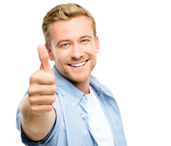 Smiling Man With Thumbs Up Smiling Man With Thumbs Up