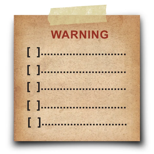 Short note Stock Photo by ©chayathon 30077097