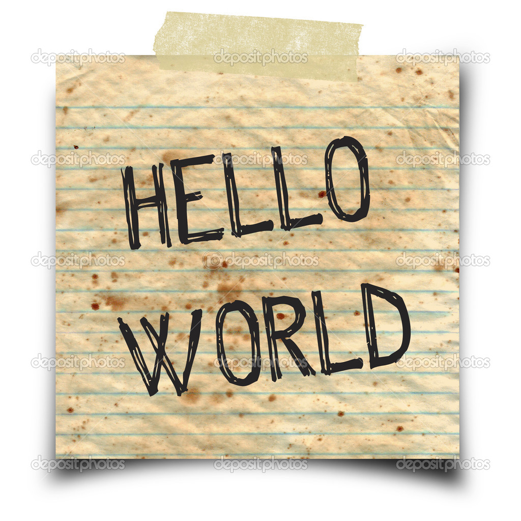 Short note — Stock Photo © chayathon #30080497