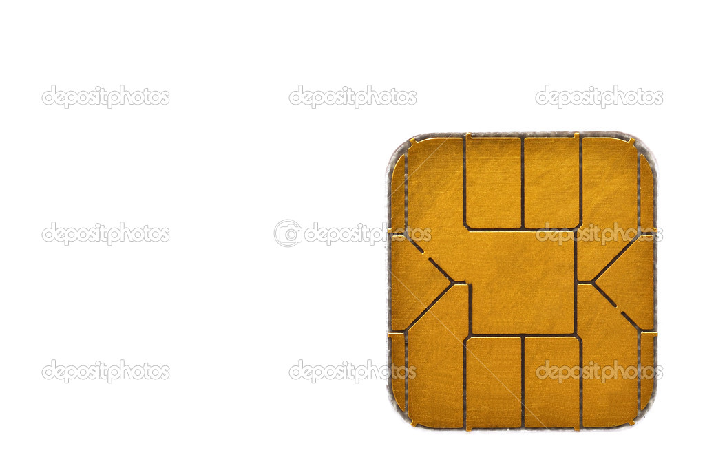 Sim card chip Stock Photo by ©sfocato 14122970
