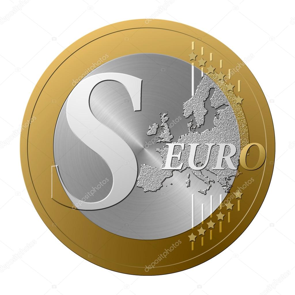 Euro font S — Stock Photo © BMWX1P #38098007