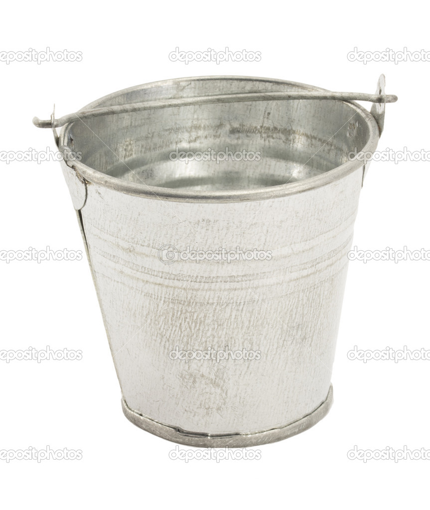 Metallic bucket Stock Photo by ©dmitriykp 18337579